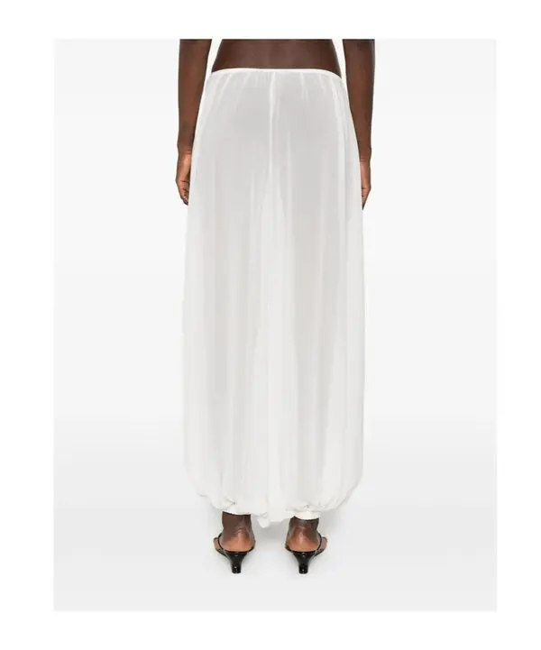 THE FRANKIE SHOP Wide-leg Casual Pants - White