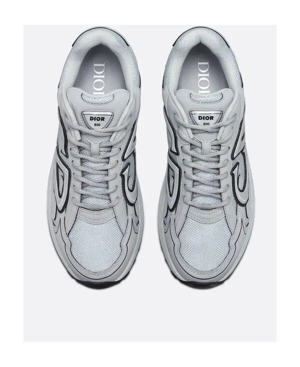 Dior B30 Low Top Sneakers - Gray