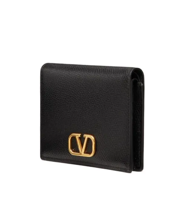 Valentino Garavani Logo Plaque Wallet