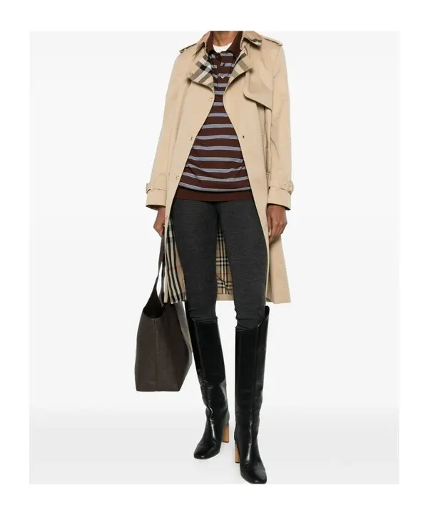 Burberry Belted Waist Trench Coat