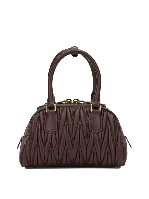 Miu Miu Matelassé Nappa Leather Arcadie Shoulder Bag