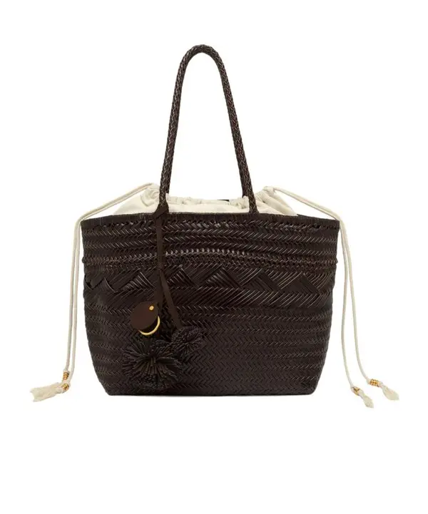 GIANNI CHIARINI Paloma Woven Shoulder Bag