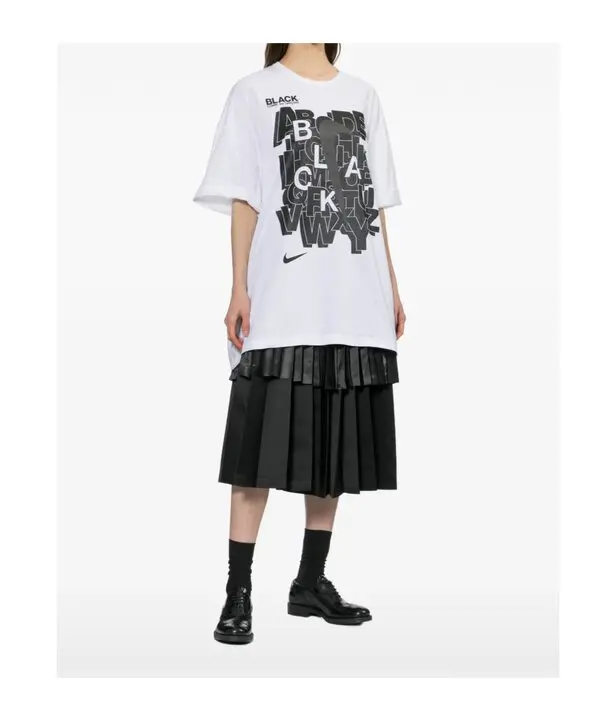 Comme Des Garçons X Nike Logo-print T-shirt