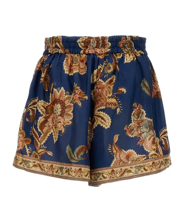 Zimmermann Aster Relaxed Shorts - Multicolor