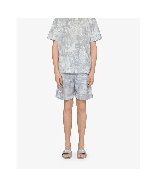 Givenchy Statue-print Swim Shorts