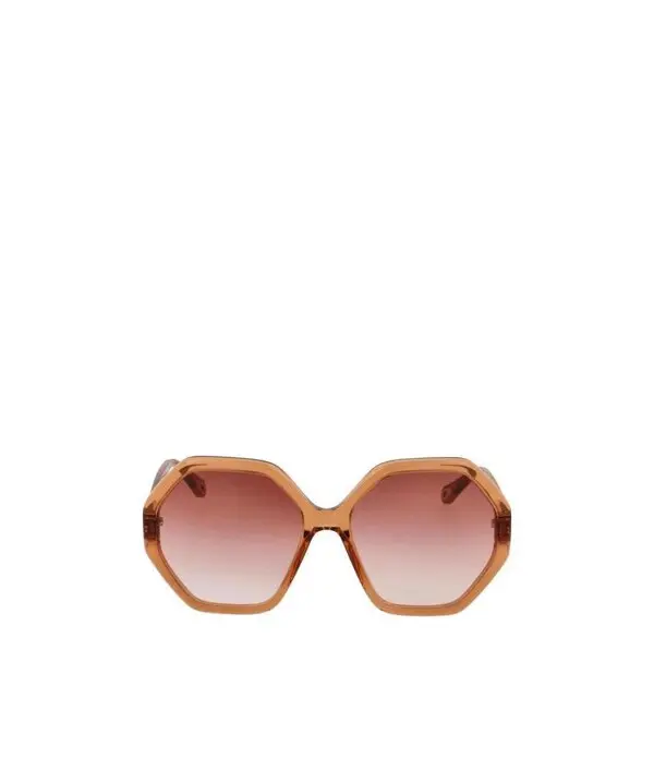 Chloé Octagonal Frame Sunglasses