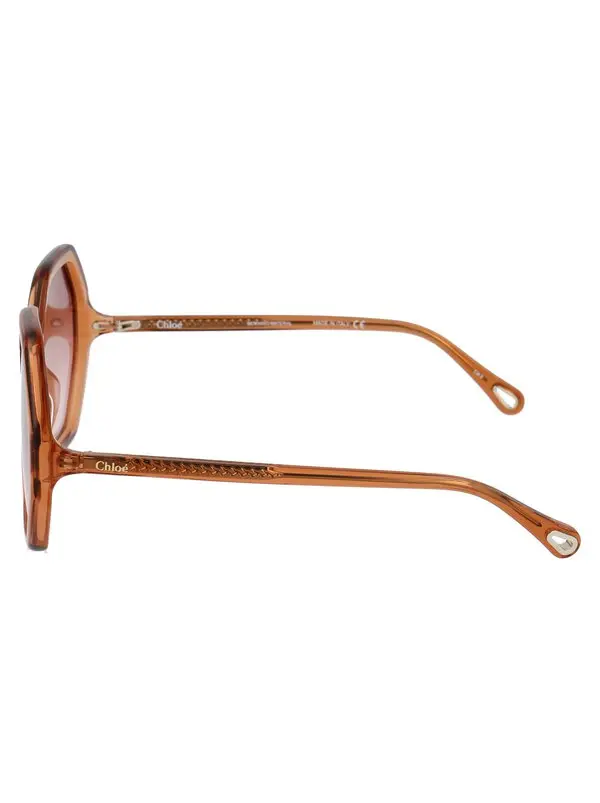 Chloé Octagonal Frame Sunglasses