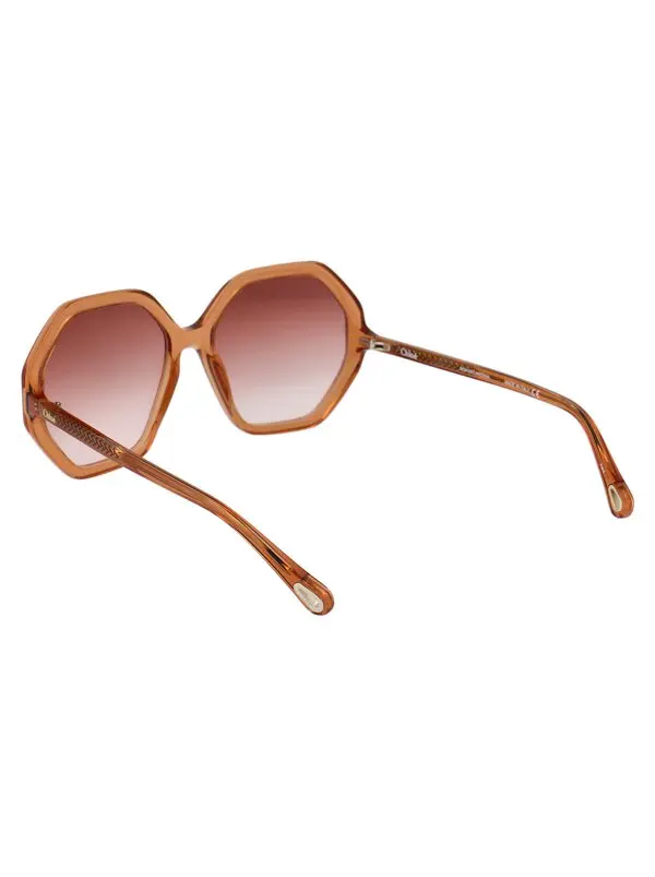 Chloé Octagonal Frame Sunglasses
