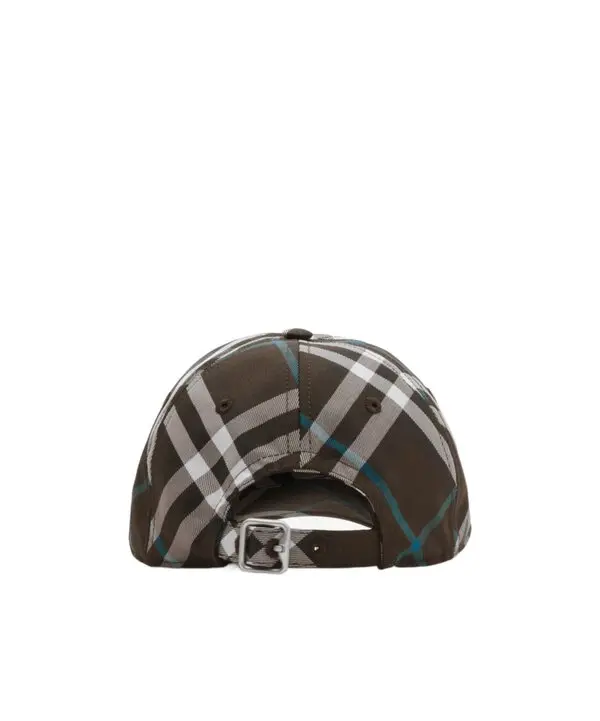 Burberry Checked Baseball Cap