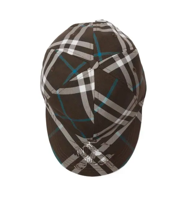 Burberry Checked Baseball Cap