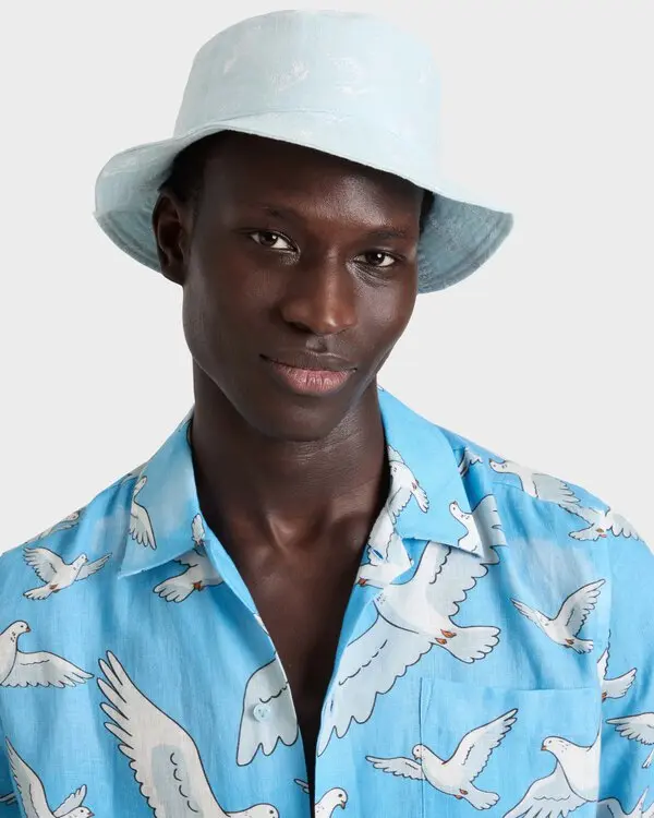 Vilebrequin Bucket Hat Doves X 3.paradis
