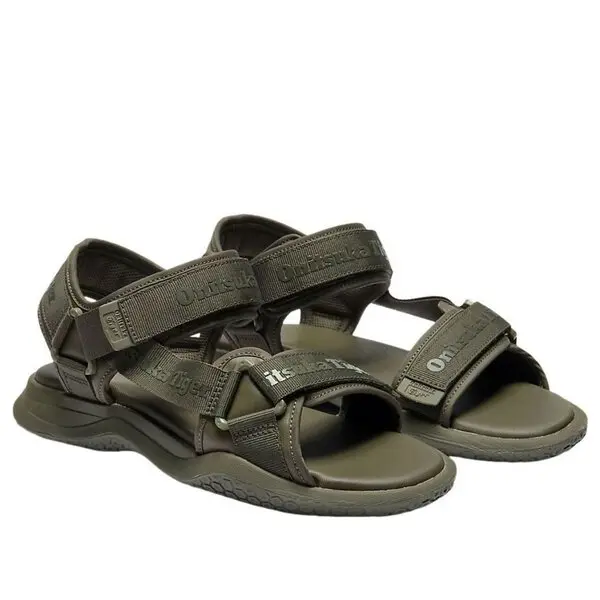 Onitsuka Tiger Ohbori Strap Sandals - Camel Beige