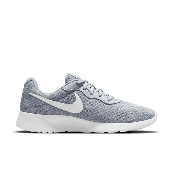 Nike Tanjun Casual Lace-up Sneakers - Grey/white