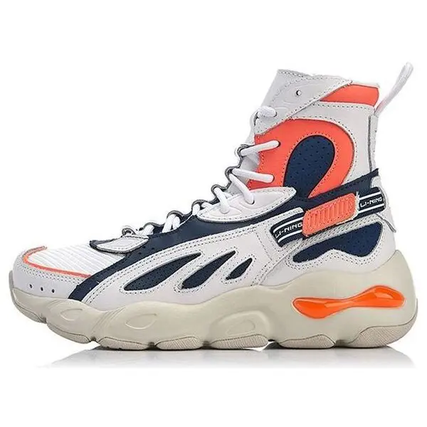 LI-NING X X-girl Butterfly Sky High Top Sneakers - Bluewhite
