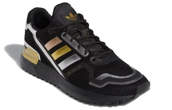 Adidas Originals Zx 750 Hd Marathon Running Shoes - Black/silver/gold