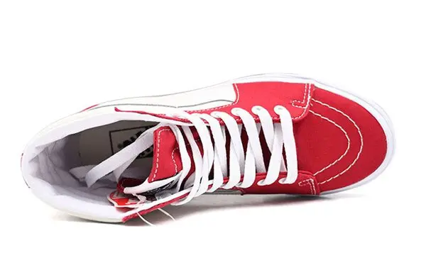 VANS Sk8-hi Chili Pepp High Top Sneakers - White/red