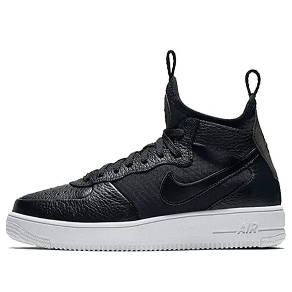 Nike Force 1 Ultraforce Mid Sneakers - Black/white