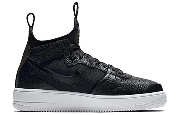 Nike Force 1 Ultraforce Mid Sneakers - Black/white