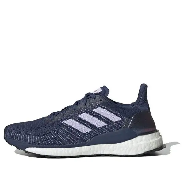 Adidas Solar Boost 19 Athletic Sneakers - Navy Blue