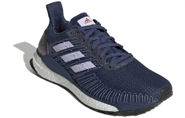 Adidas Solar Boost 19 Athletic Sneakers - Navy Blue