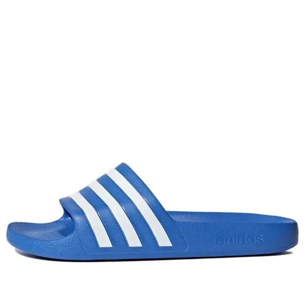 Adidas Adilette Aqua Slides - Blue/white