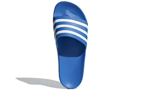 Adidas Adilette Aqua Slides - Blue/white