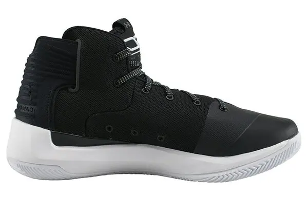 Under Armour Basketball Mid Top Sneakers - Black/white