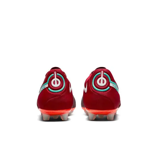 Nike Tiempo Legend 9 Elite Hg - Red/white