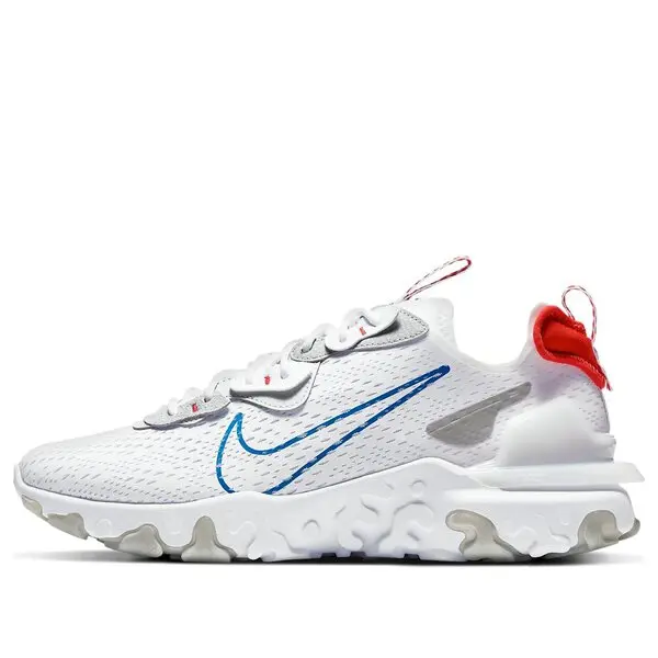 Nike React Vision Sneakers - White/blue/red