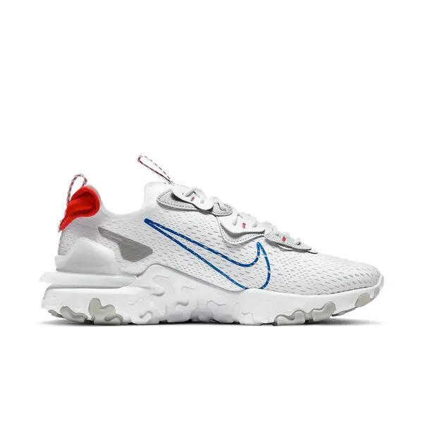 Nike React Vision Sneakers - White/blue/red