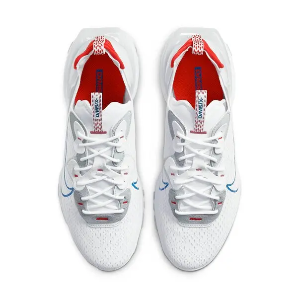 Nike React Vision Sneakers - White/blue/red