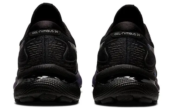 Asics Gel-nimbus 24 Platinum "black Iridescent" Athletic Sneakers