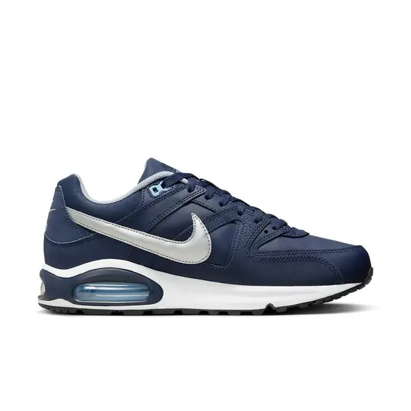 Nike Max Command Leather Sneakers - Navy/white