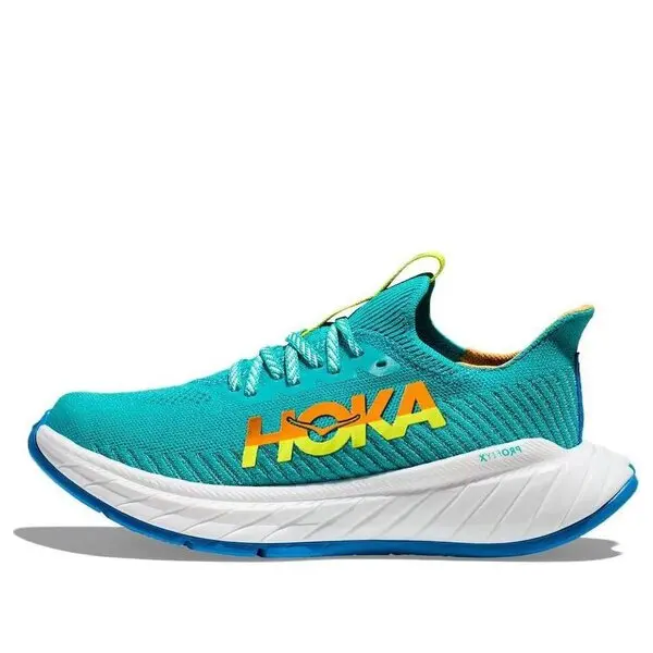 Hoka One One Carbon X3 Athletic Sneakers - Ceramic Primrose