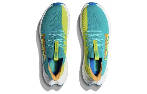 Hoka One One Carbon X3 Athletic Sneakers - Ceramic Primrose