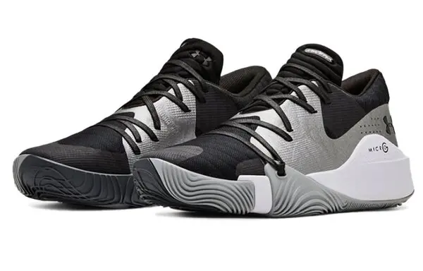 Under Armour Anatomix Spawn Low Top Sneakers - Black/silver