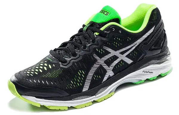 Asics Gel-kayano 23 Athletic Sneakers - Black/green