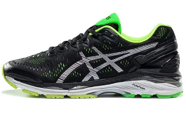 Asics Gel-kayano 23 Athletic Sneakers - Black/green