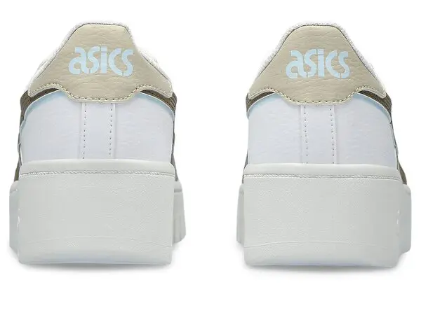 Asics Japan S Pf "white Pepper" Platform Sneakers - White/pepper