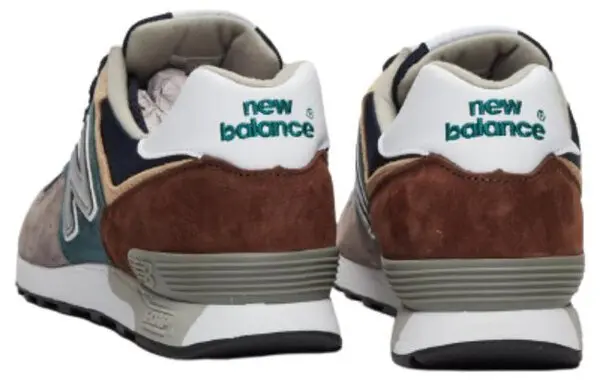 NEW BALANCE 576 Made In England "surplus Pack" Sneakers - Teal/grey/white