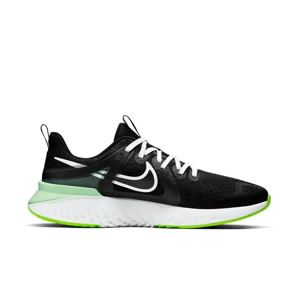 Nike Legend React 2 Athletic Sneakers - Black/green
