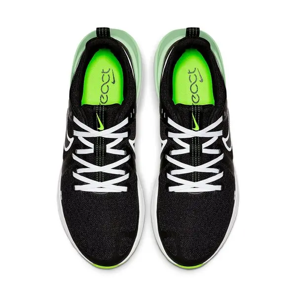 Nike Legend React 2 Athletic Sneakers - Black/green