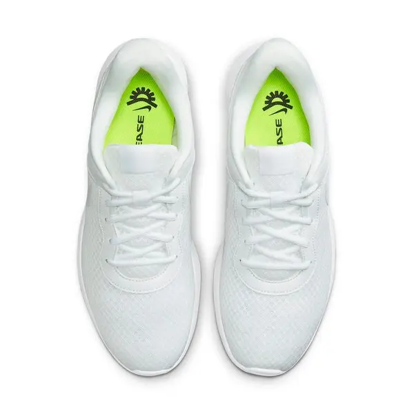 Nike Tanjun Flyease Athletic Sneakers - White/volt
