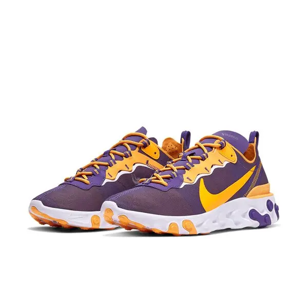 Nike Nfl X React Element 55 "minnesota Vikings" Sneakers - Purple