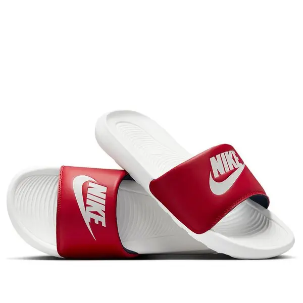 Nike Victori One Slide - White/red