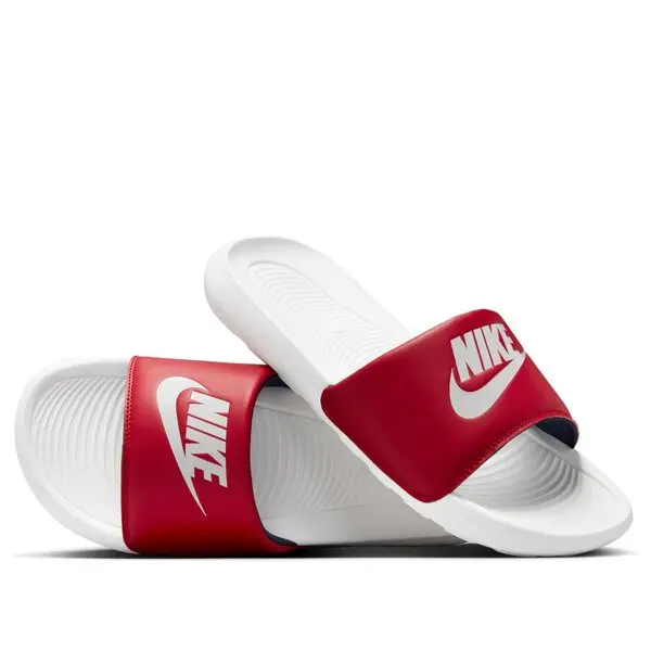 Nike Victori One Slide - White/red