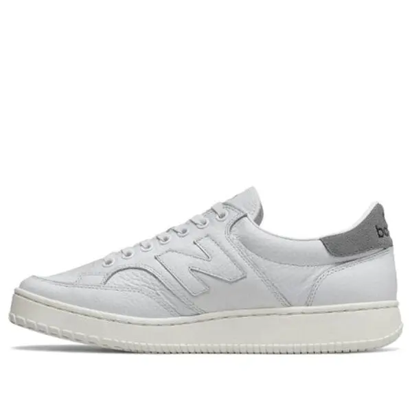NEW BALANCE 400 Premium Leather Sneakers - Grey