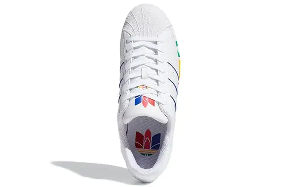 Adidas Superstar Olympic Pack White Sneakers
