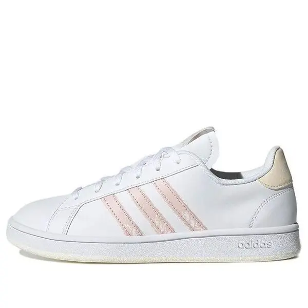 Adidas Grand Court Base Beyond Sneakers - White/pink