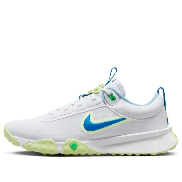 Nike Diamond Varsity Turf Sneakers - White/barely Volt/aquarius Blue